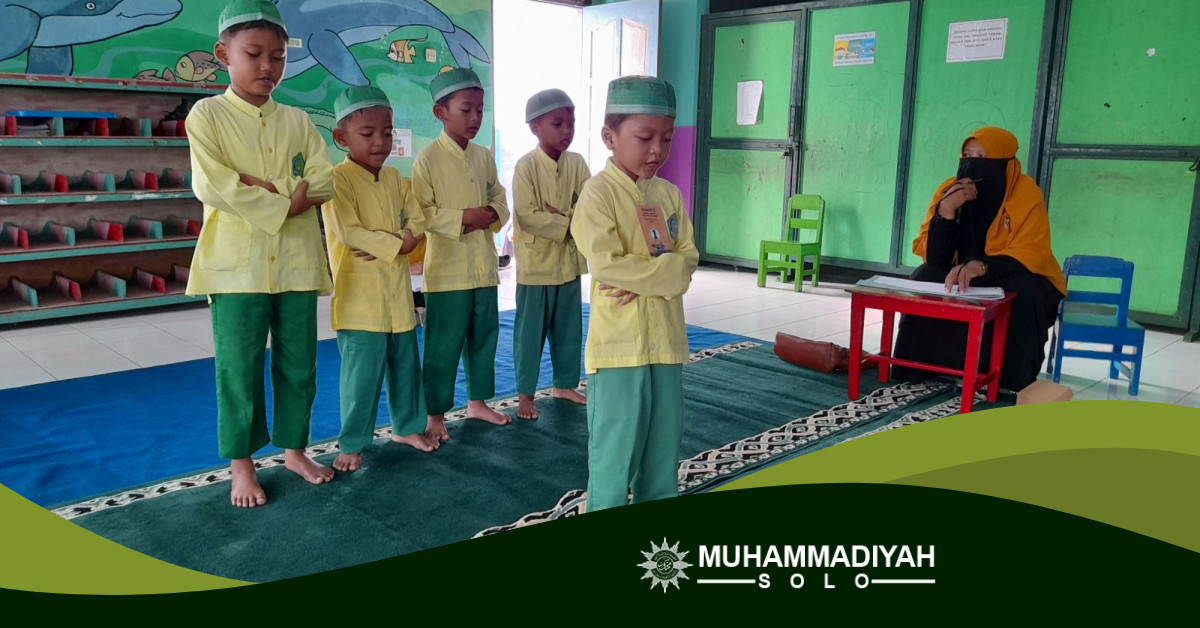 PCA Gatak Gelar Lomba Salat Berjemaah untuk Anak PAUD - Muhammadiyah Solo